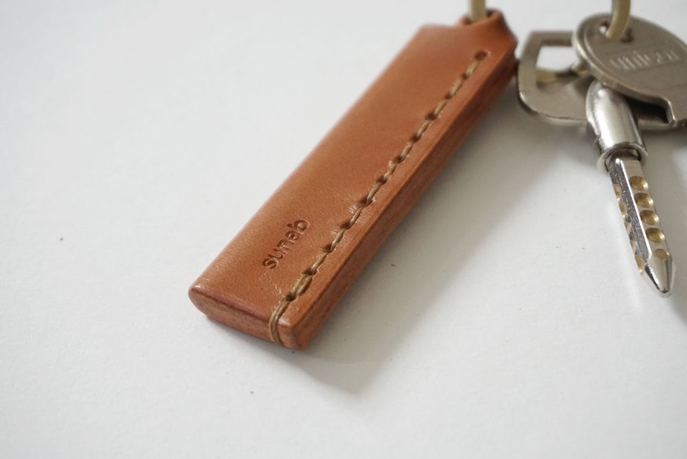 Name Tag Key Holder tan 29CM Name Tag Key Holder tan 29CM