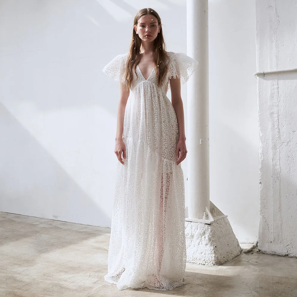 FREYA TULLE LACE MAXI DRESS - 감도 깊은 취향 셀렉트샵 29CM