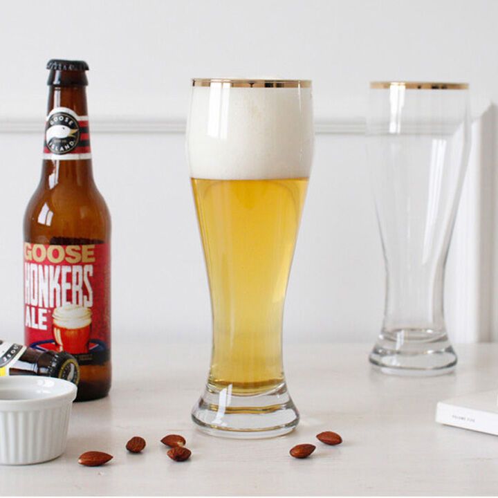 24K 골드 유리 맥주잔 1P - 감도 깊은 취향 셀렉트샵 29CM