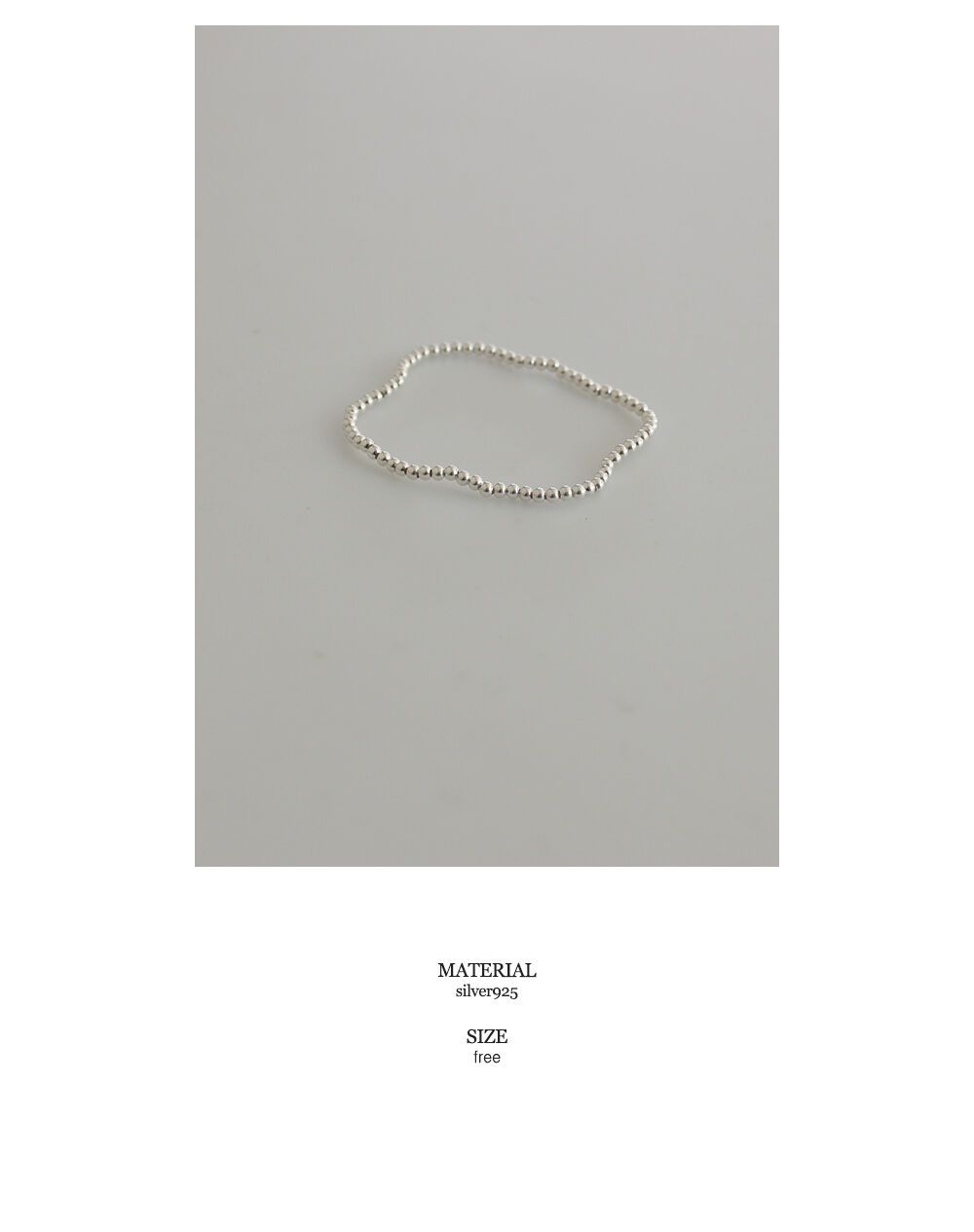 basic ball bracelet - 감도 깊은 취향 셀렉트샵 29CM