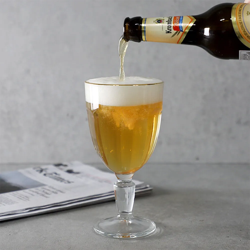 칼리 골드라인 유리 고블렛잔 320ml - 감도 깊은 취향 셀렉트샵 29CM