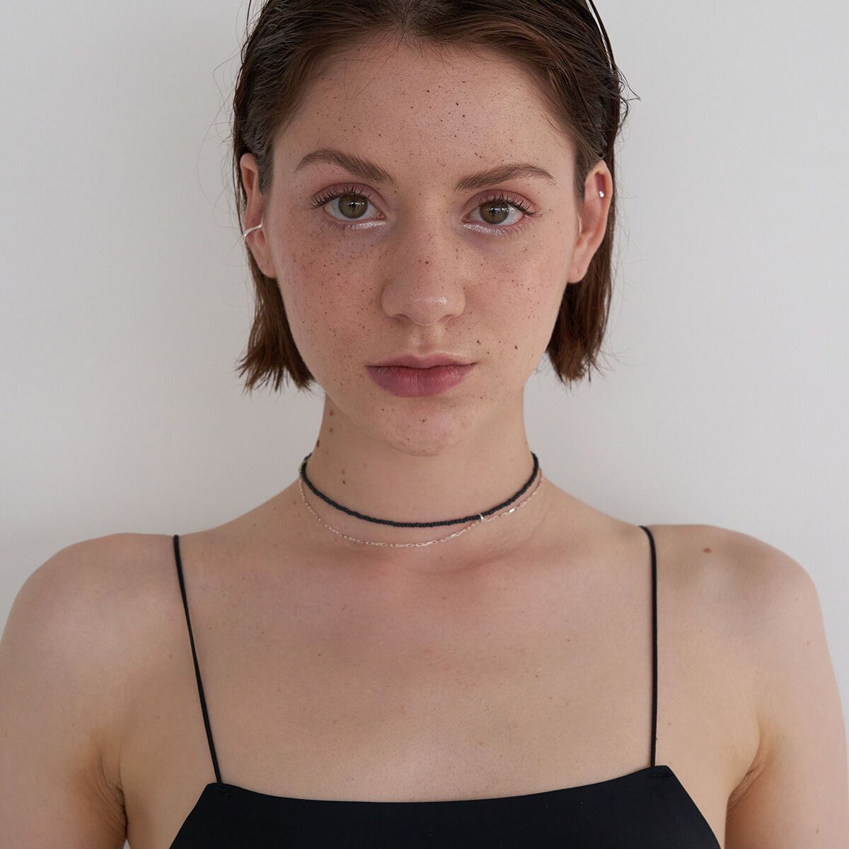 Flection & Connection - Necklace 06 (Black) - 감도 깊은 취향 셀렉트샵 29CM