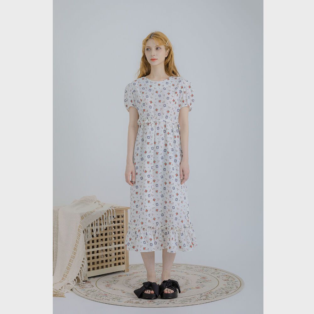 Florence raffle dress(white) - 감도 깊은 취향 셀렉트샵 29CM