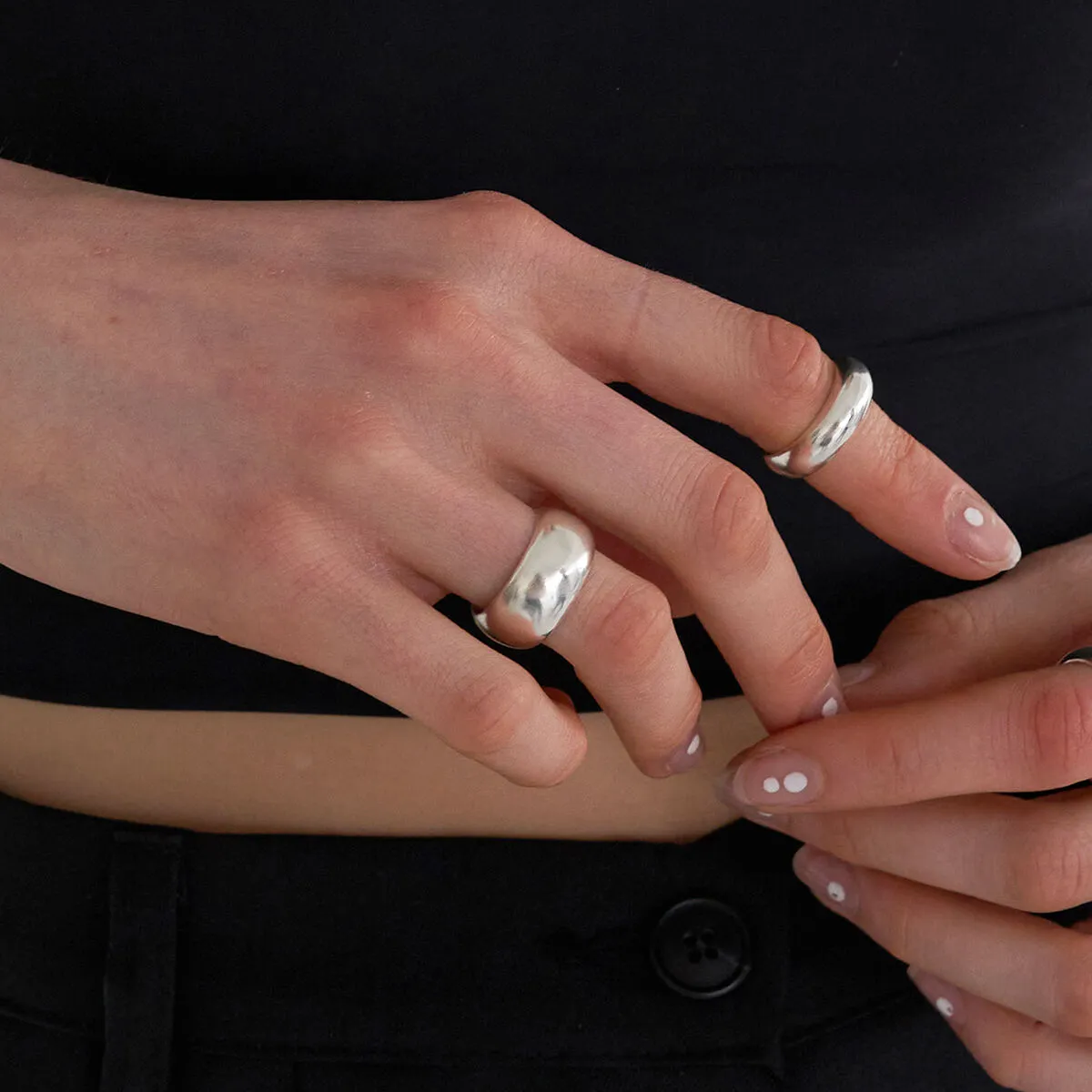 Flection & Connection - Ring 02 (Silver) - 감도 깊은 취향 셀렉트샵 29CM