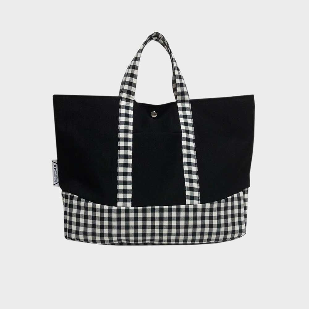ccc canvas bag (check) - 감도 깊은 취향 셀렉트샵 29CM