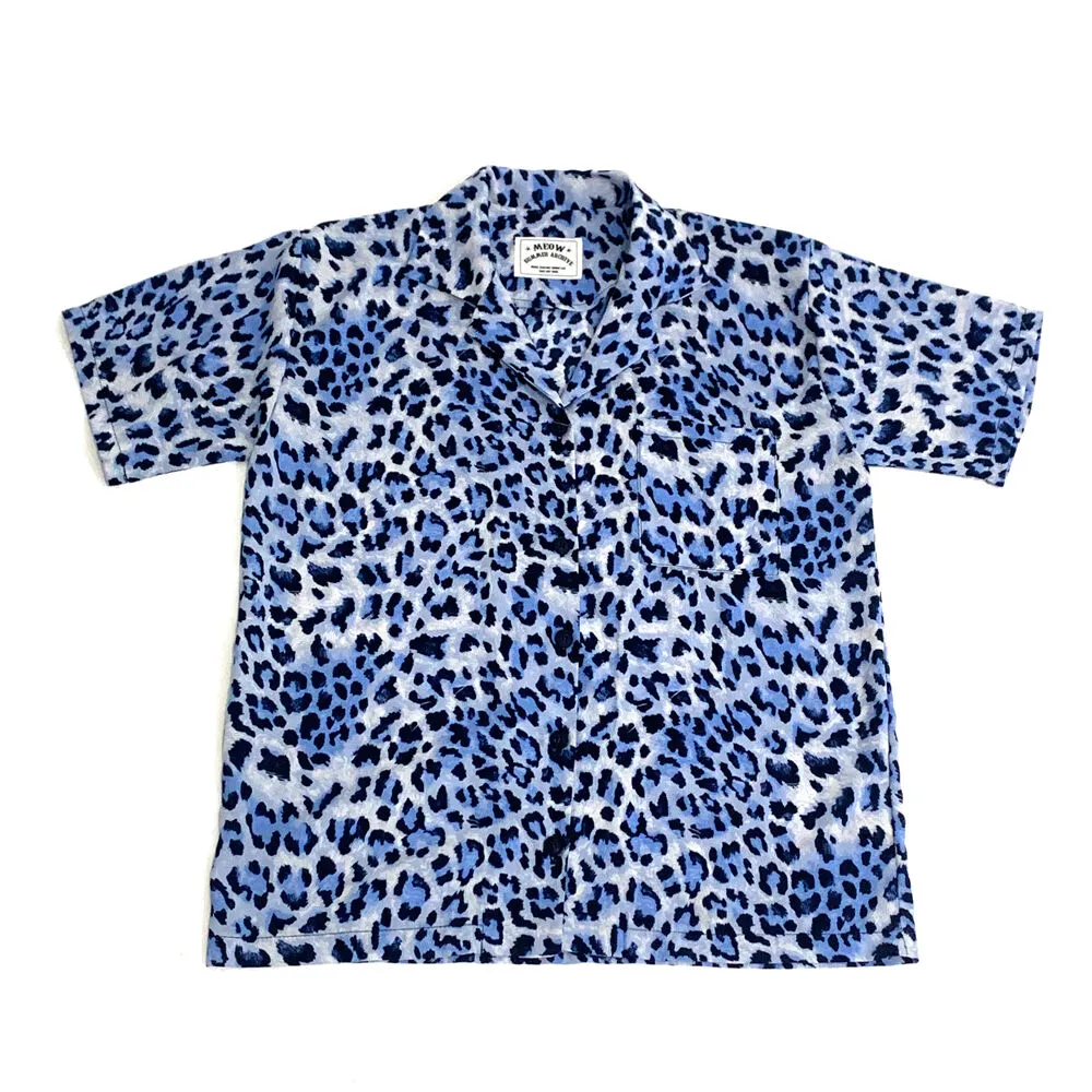 LEOPARD SHIRTS [BLUE} - 감도 깊은 취향 셀렉트샵 29CM
