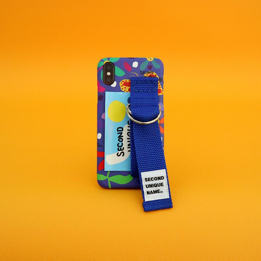 SUN CASE GRAPHIC FLOWER BLUE BLUE (CARD) - 감도 깊은 취향 셀렉트샵 29CM