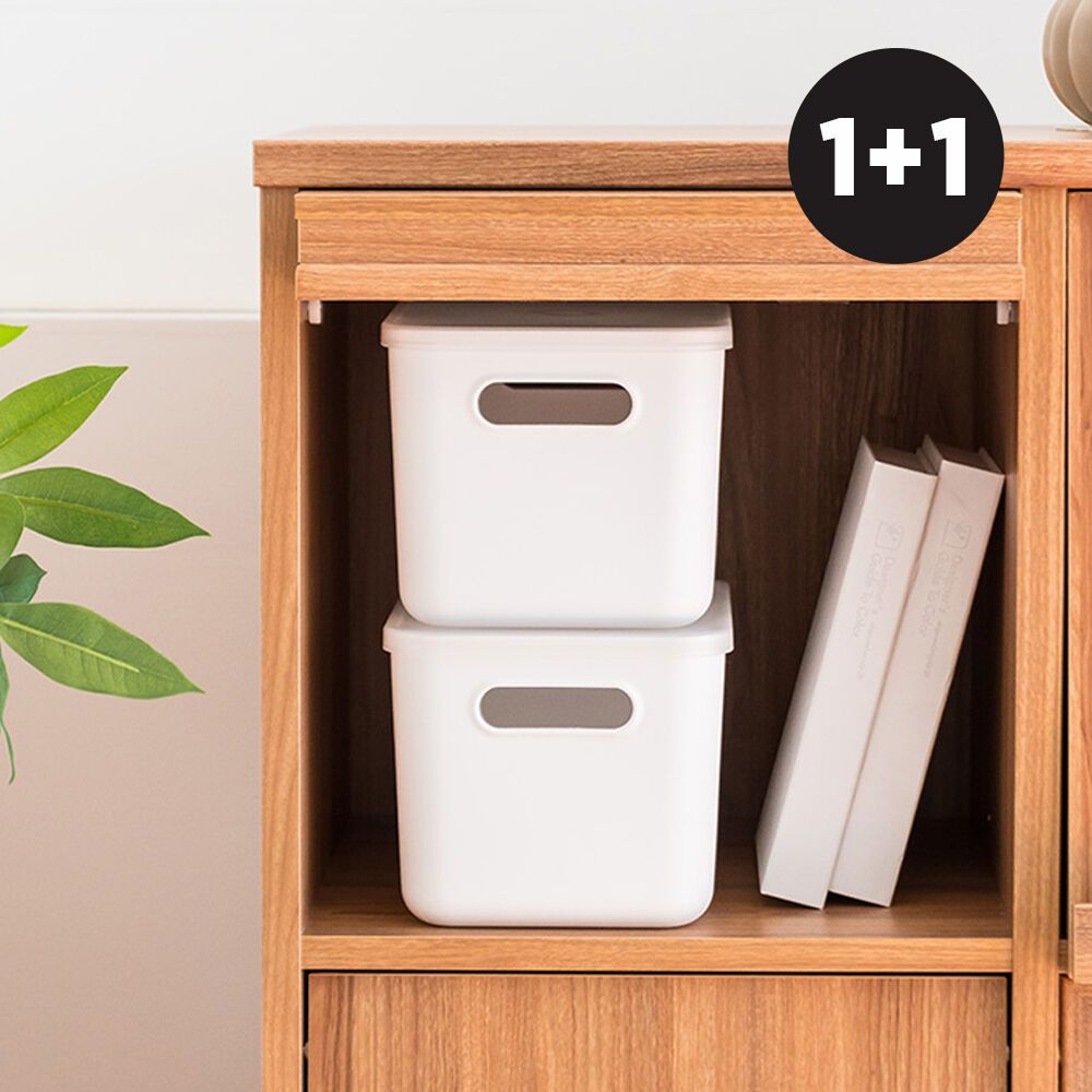 [1+1] 블랑 콤팩트 정리함 8L (S) - 감도 깊은 취향 셀렉트샵 29CM