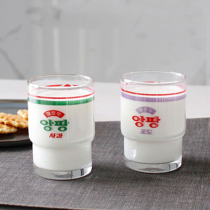 정품 서울우유 레트로 굿즈 앙팡 키즈컵 (2type) - 감도 깊은 취향 셀렉트샵 29CM