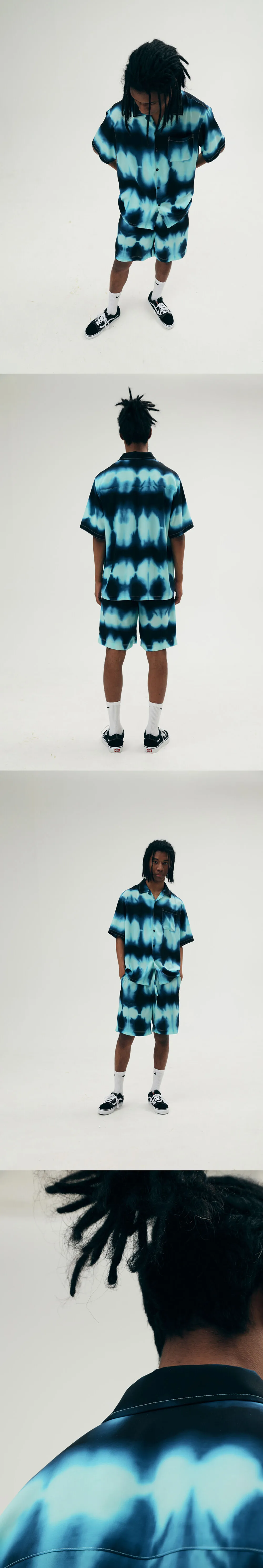 [F8KE CHEMICAL CLUB]Blue Flame Shorts - 감도 깊은 취향 셀렉트샵 29CM