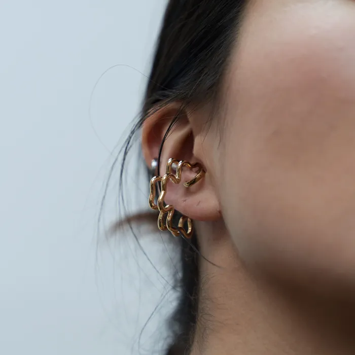 HYEONK CLOVER EARCUFF - 감도 깊은 취향 셀렉트샵 29CM