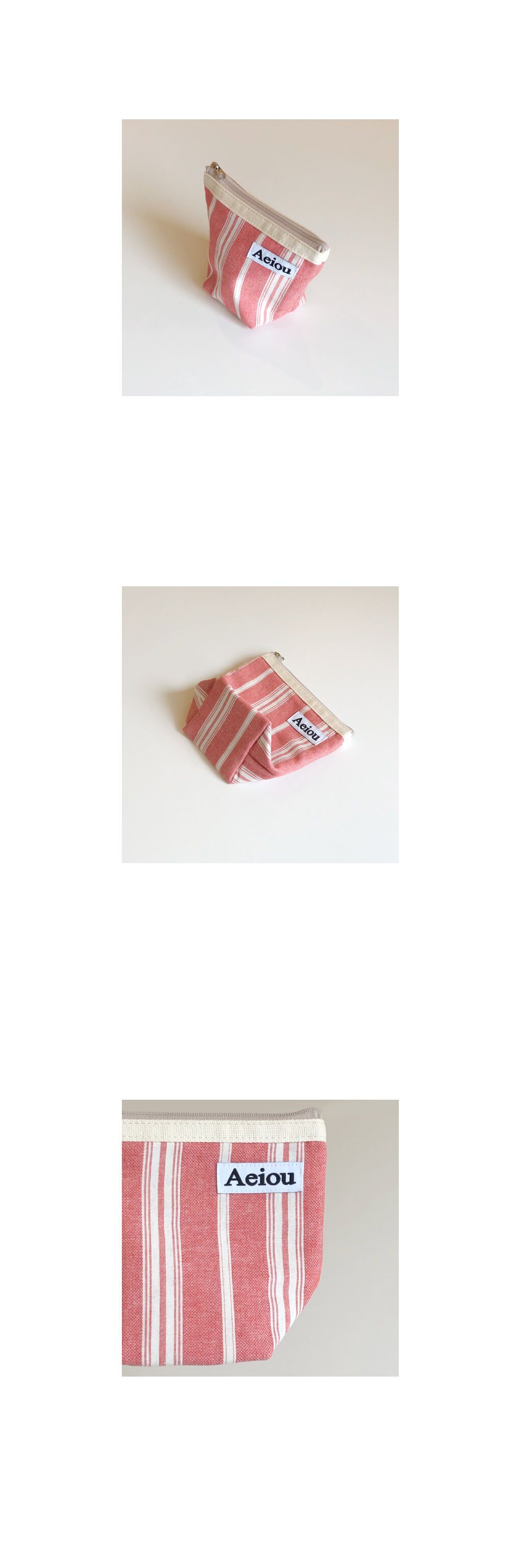 Aeiou Basic Pouch (M size) Red Villa and Spa - 감도 깊은 취향 셀렉트샵 29CM