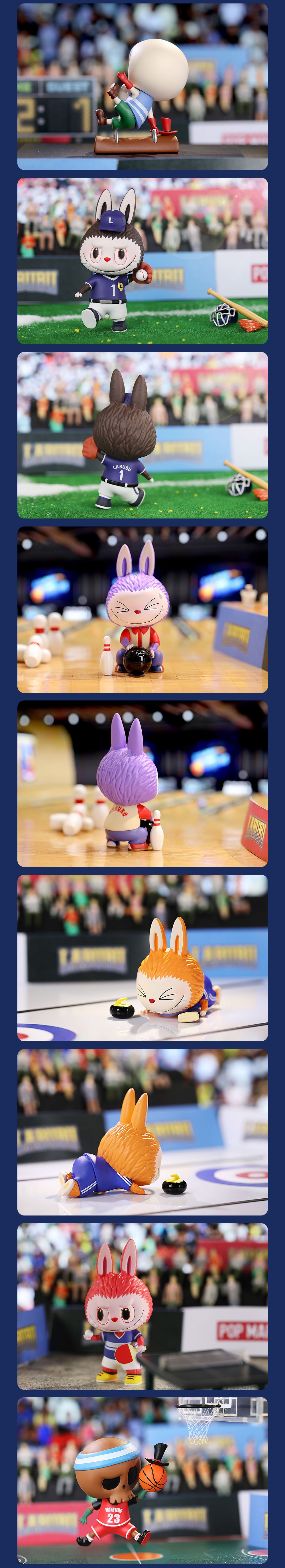 [팝마트코리아 정품] Labubu Sports series (라부부-스포츠 시리즈)피규어_랜덤 - 감도 깊은 취향 셀렉트샵 29CM