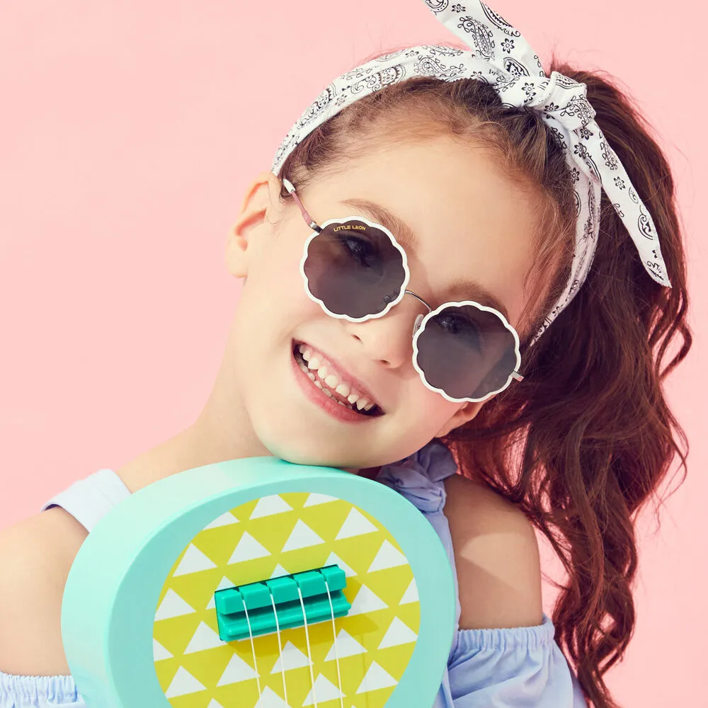 플라워 선글라스 키즈 LUNA C12 화이트 - 감도 깊은 취향 셀렉트샵 29CM