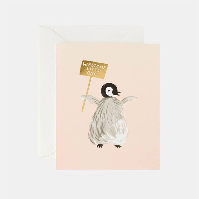 라이플페이퍼 Welcome Penguin Card 베이비 카드 - 감도 깊은 취향 셀렉트샵 29CM
