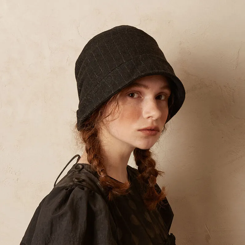 Banding Jane bonnet - Charcoal stripe - 감도 깊은 취향 셀렉트샵 29CM