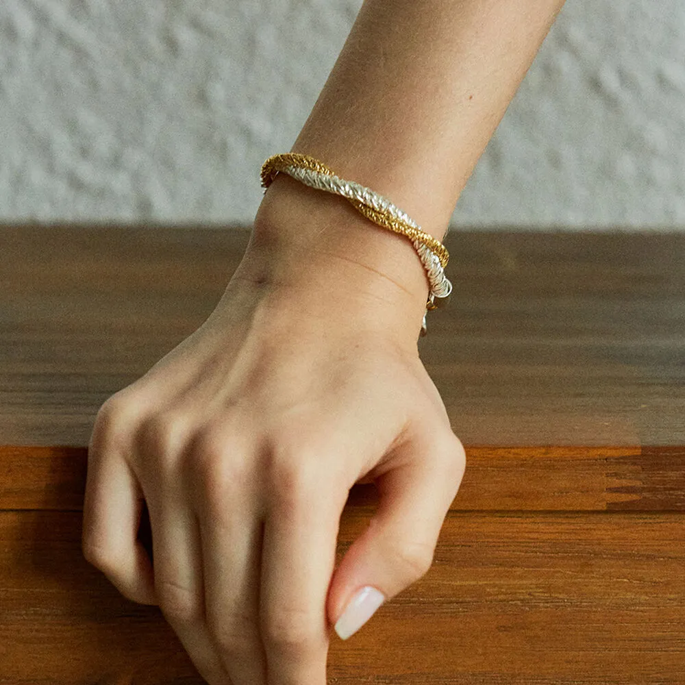 Twisted Rope Bracelet (Bold ver.) - 감도 깊은 취향 셀렉트샵 29CM