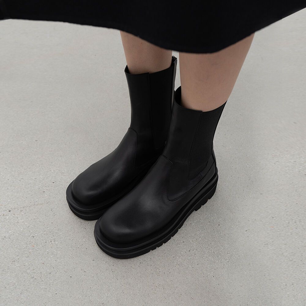 STOMP CHELSEA BOOTS [C0F01 BK] - 감도 깊은 취향 셀렉트샵 29CM