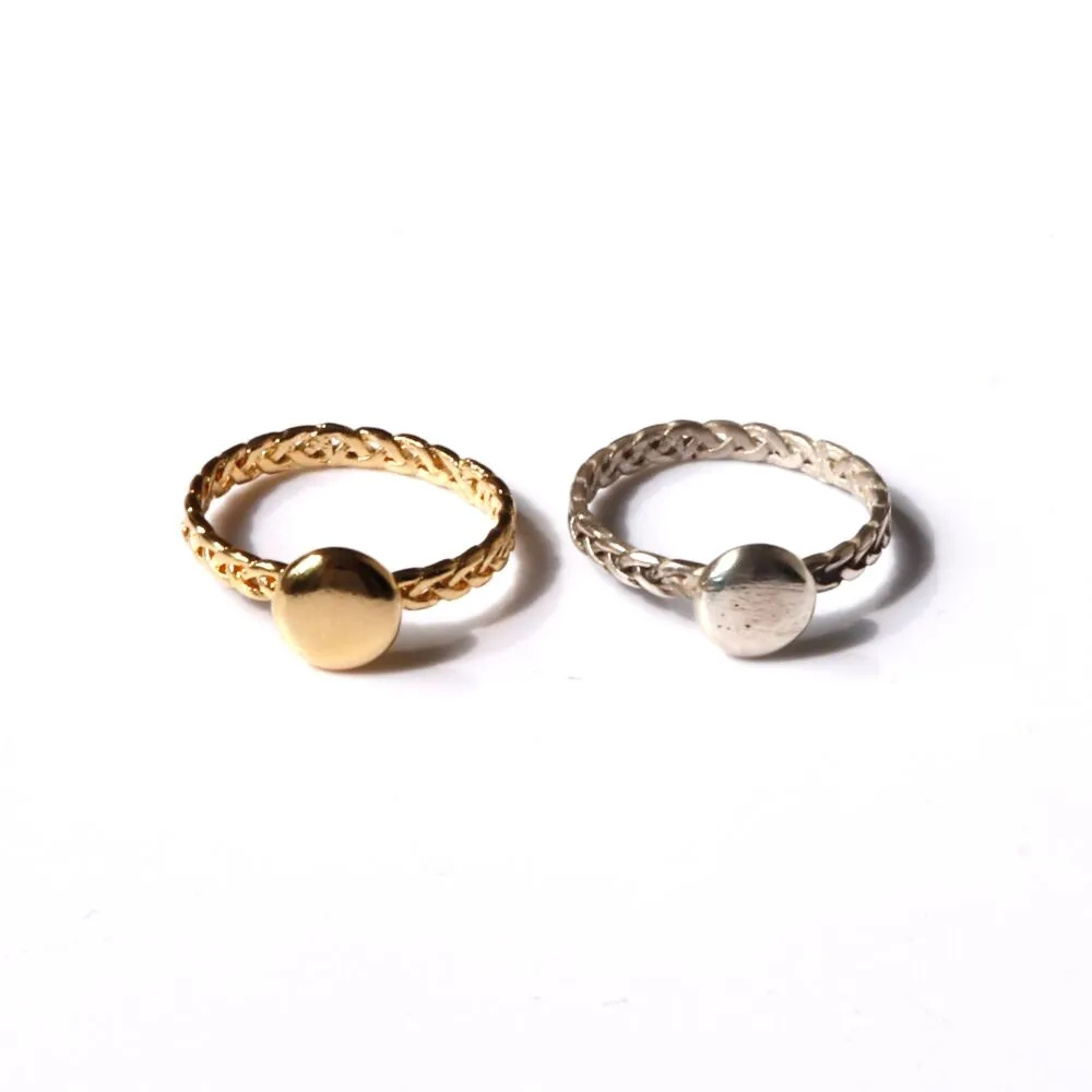 Antique circle braid daily Ring 앤틱 서클 실버 꼬임링 반지 - 감도 깊은 취향 셀렉트샵 29CM