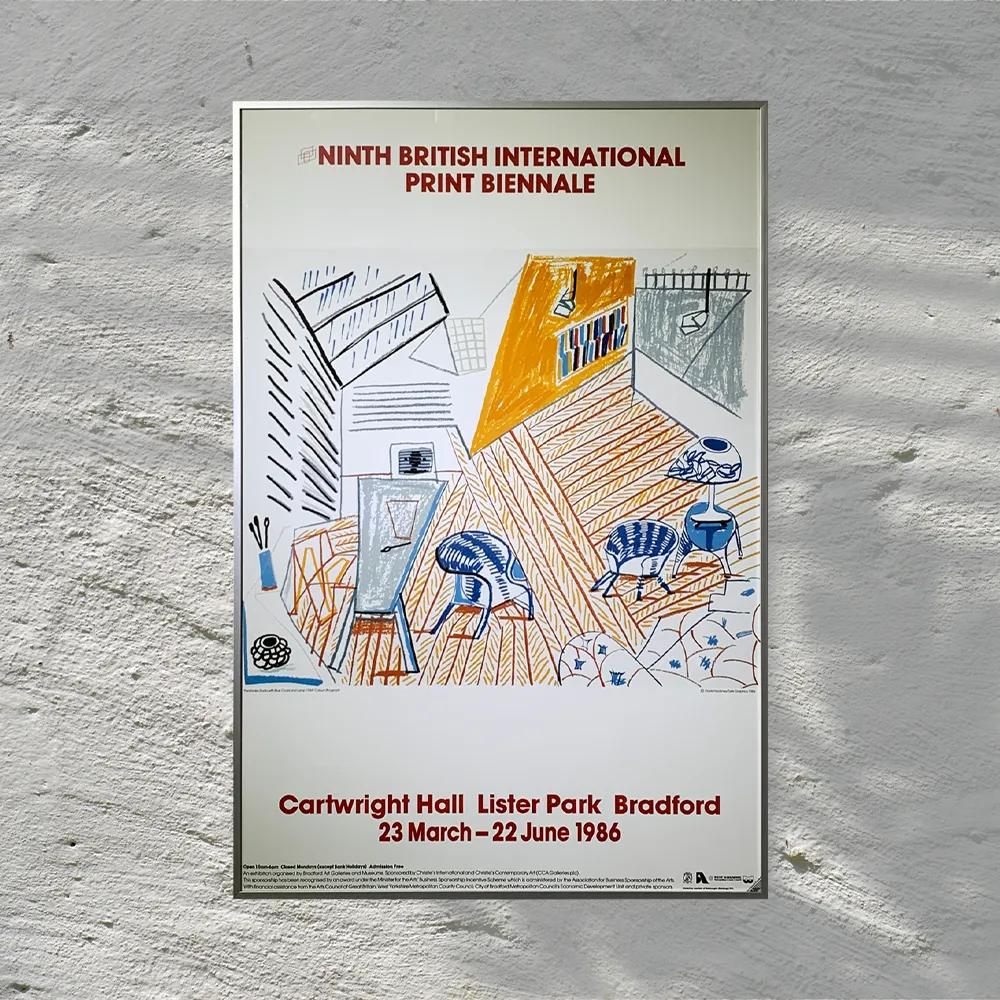 Ninth British International Print Biennale / David Hockney - 감도 깊은 취향 ...