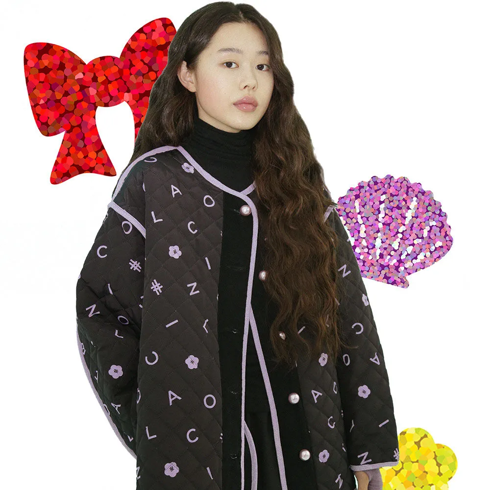 CANDY WRAPPER PADDING JUMPER PURPLE - 감도 깊은 취향 셀렉트샵 29CM