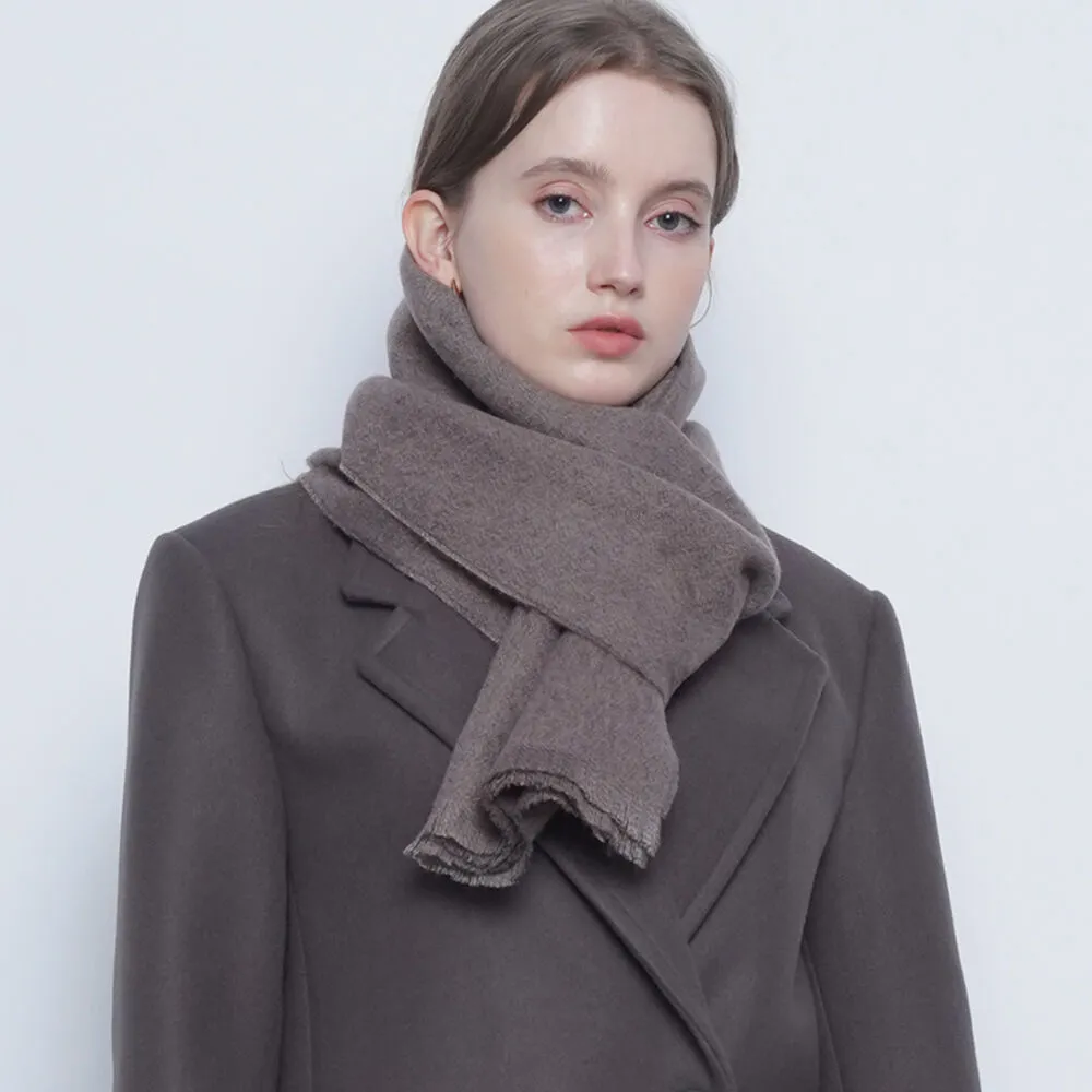 W282 seiden muffler brown - 감도 깊은 취향 셀렉트샵 29CM