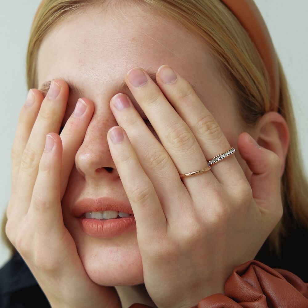 [Surgical_2 SET] Cubic Rosegold Rings - 감도 깊은 취향 셀렉트샵 29CM