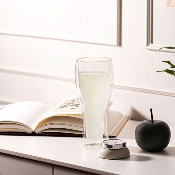 더블월 내열유리 이중유리컵 맥주유리컵 500ml - 감도 깊은 취향 셀렉트샵 29CM