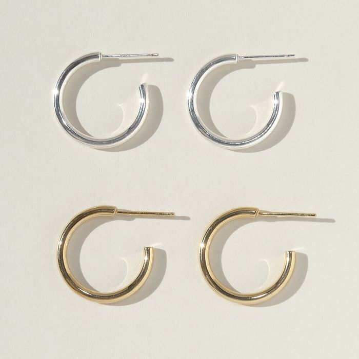 Basic Hoop Earring Small (silver925)(2color) - 감도 깊은 취향 셀렉트샵 29CM