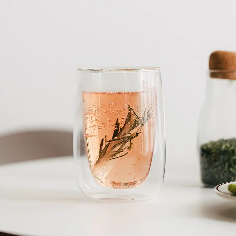 더블월 내열유리 이중유리컵 엘가유리컵 240ml - 감도 깊은 취향 셀렉트샵 29CM