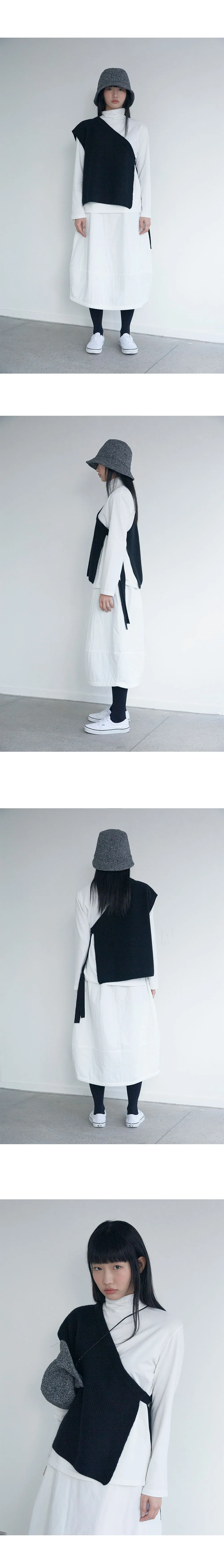 BEJA KNIT VEST [BLACK] - 감도 깊은 취향 셀렉트샵 29CM