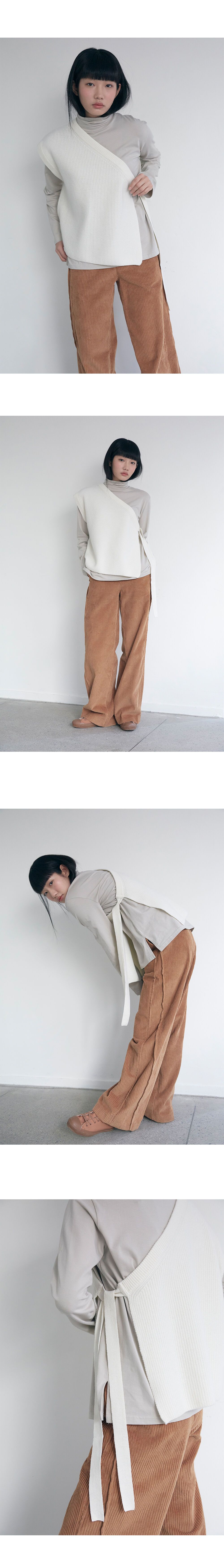 BEJA KNIT VEST [WHITE] - 감도 깊은 취향 셀렉트샵 29CM