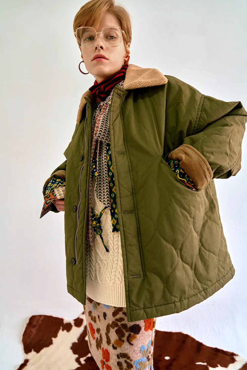 Berlin shearling quilted jacket - 감도 깊은 취향 셀렉트샵 29CM