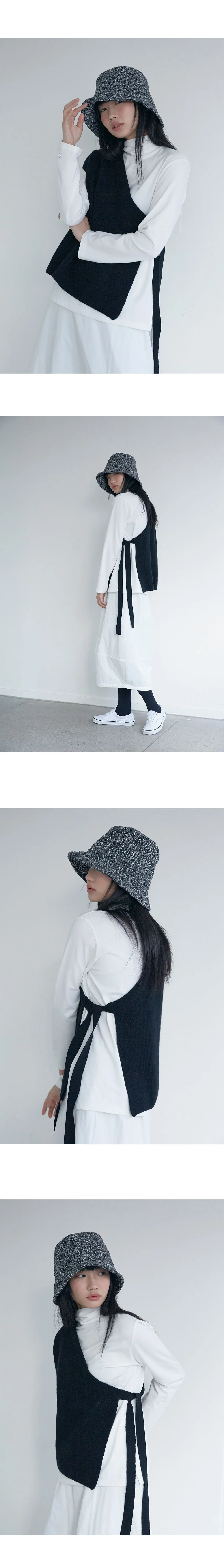 BEJA KNIT VEST [BLACK] - 감도 깊은 취향 셀렉트샵 29CM