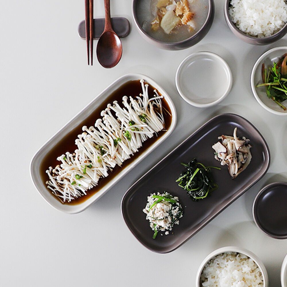 마음 무광 생선접시,타원접시 2color 택1p - 감도 깊은 취향 셀렉트샵 29CM