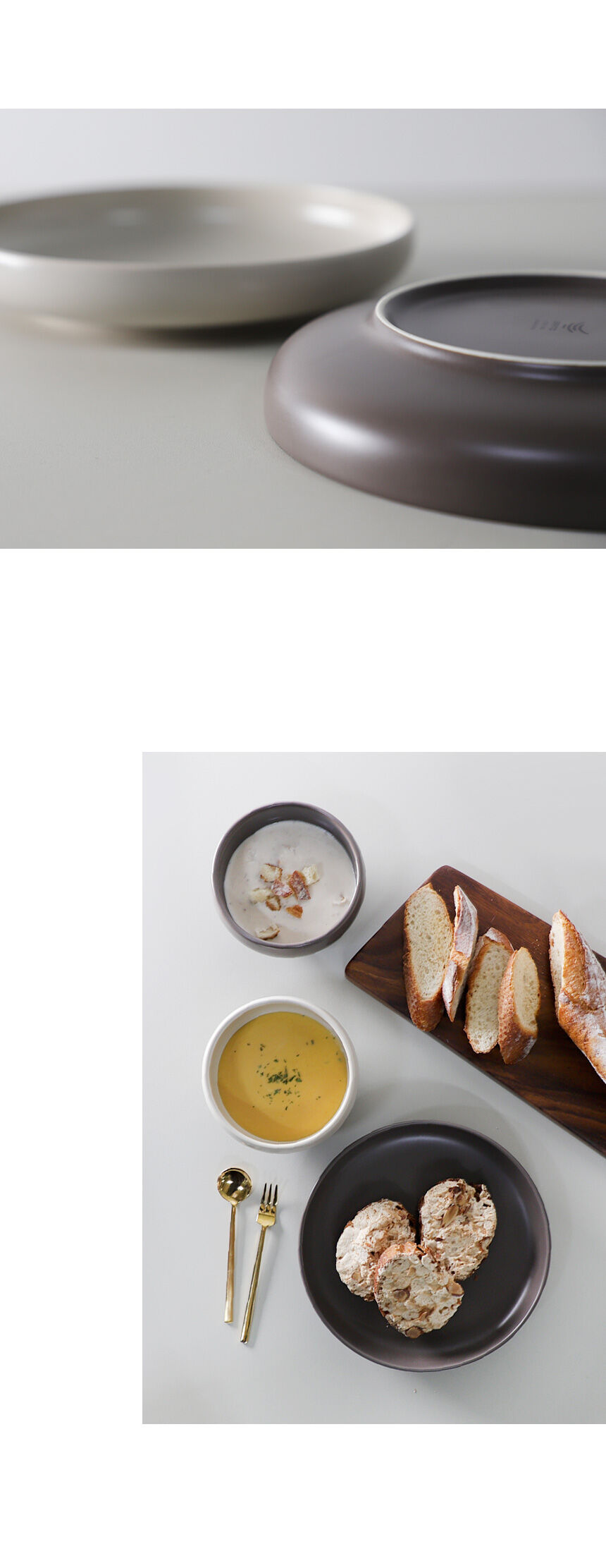 마음 무광 원접시,메인접시 2color 택1p - 감도 깊은 취향 셀렉트샵 29CM