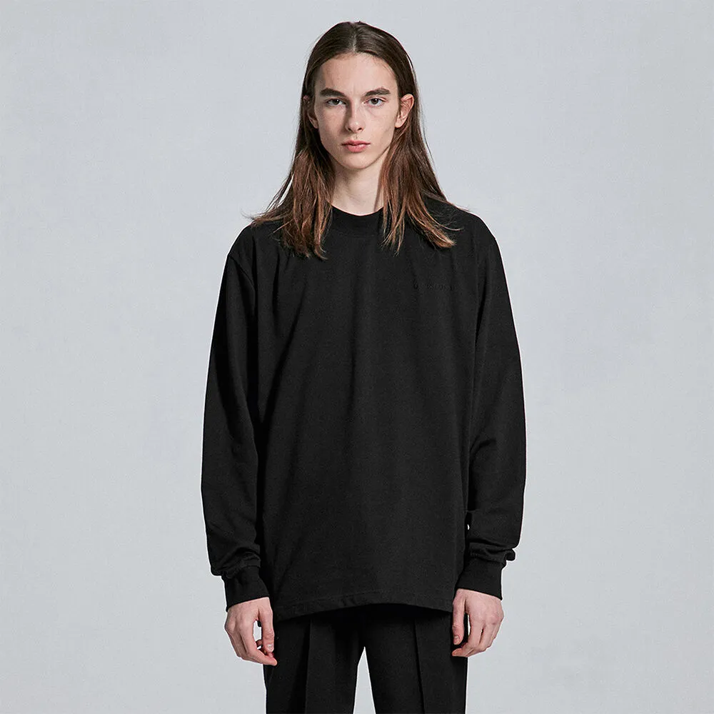 Logo Long Sleeve T-Shirt - Black - 감도 깊은 취향 셀렉트샵 29CM