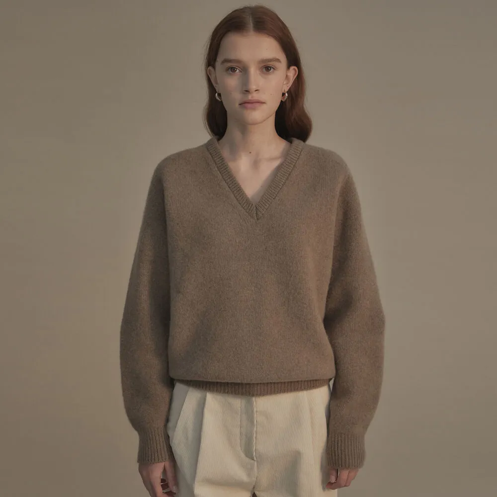 Pound alpaca sweater (Pecan) - 감도 깊은 취향 셀렉트샵 29CM