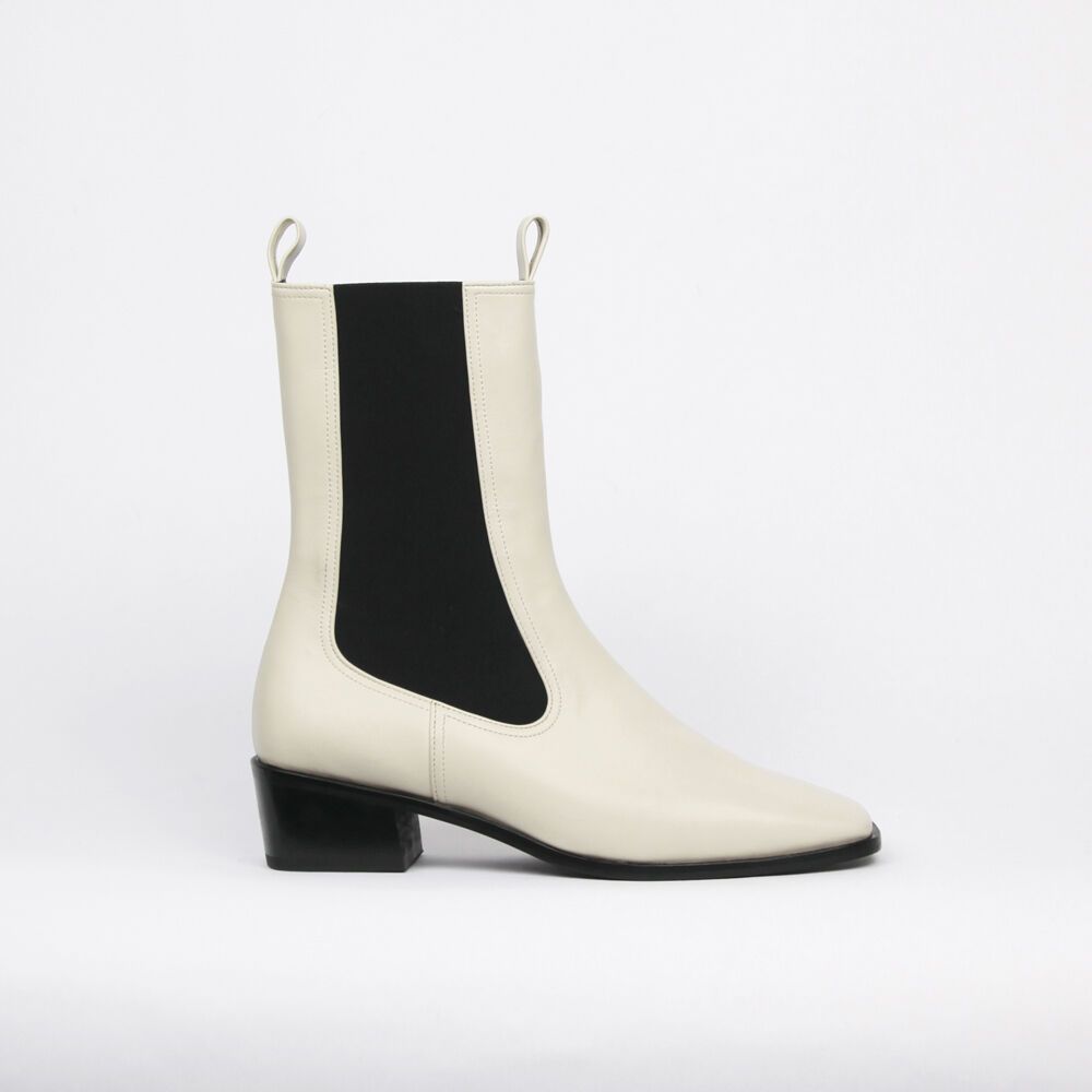 [blanc sur blanc] Xavier Chelsea Boots Ivory - 감도 깊은 취향 셀렉트샵 29CM