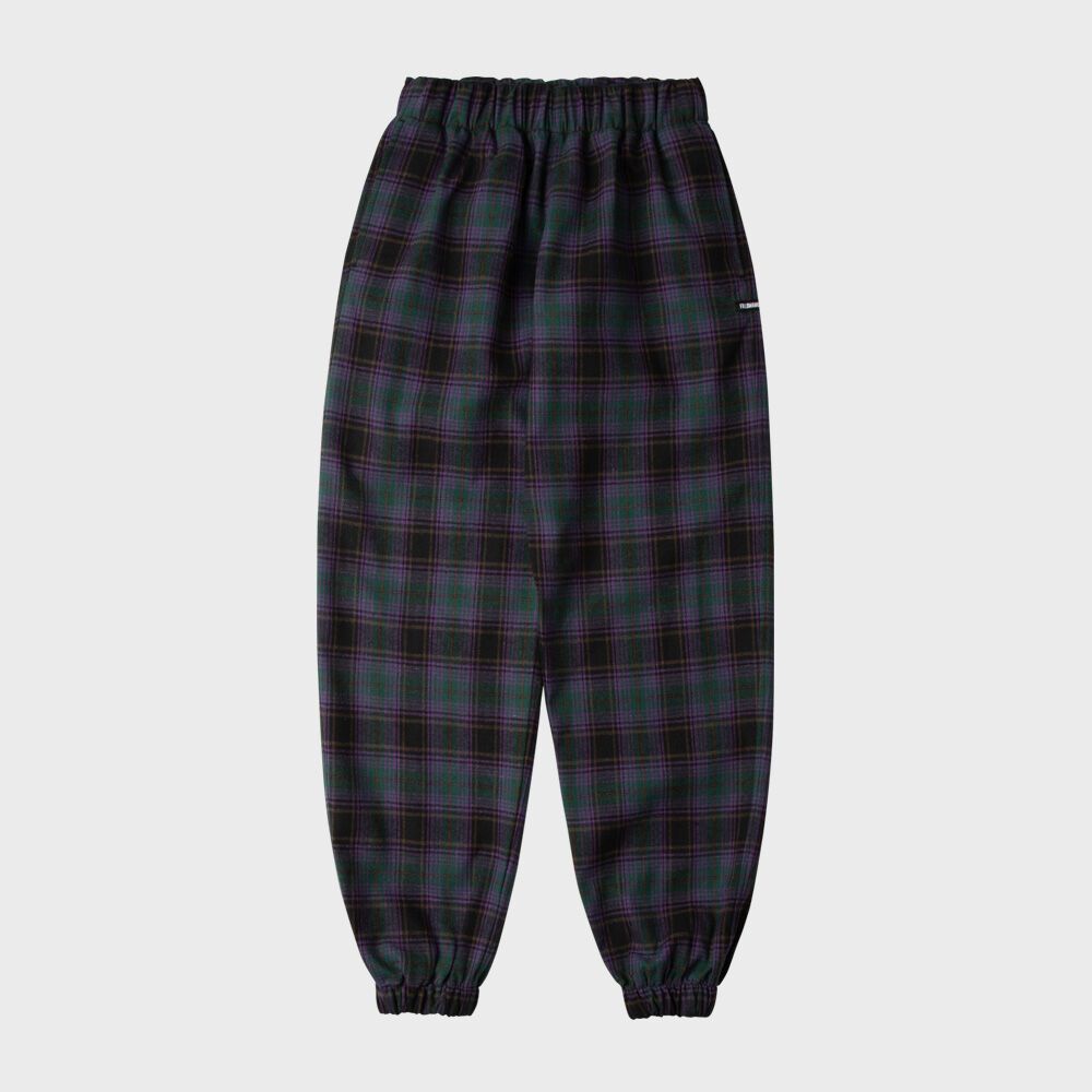 COSY CHECK JOGGER PANTS green - 감도 깊은 취향 셀렉트샵 29CM