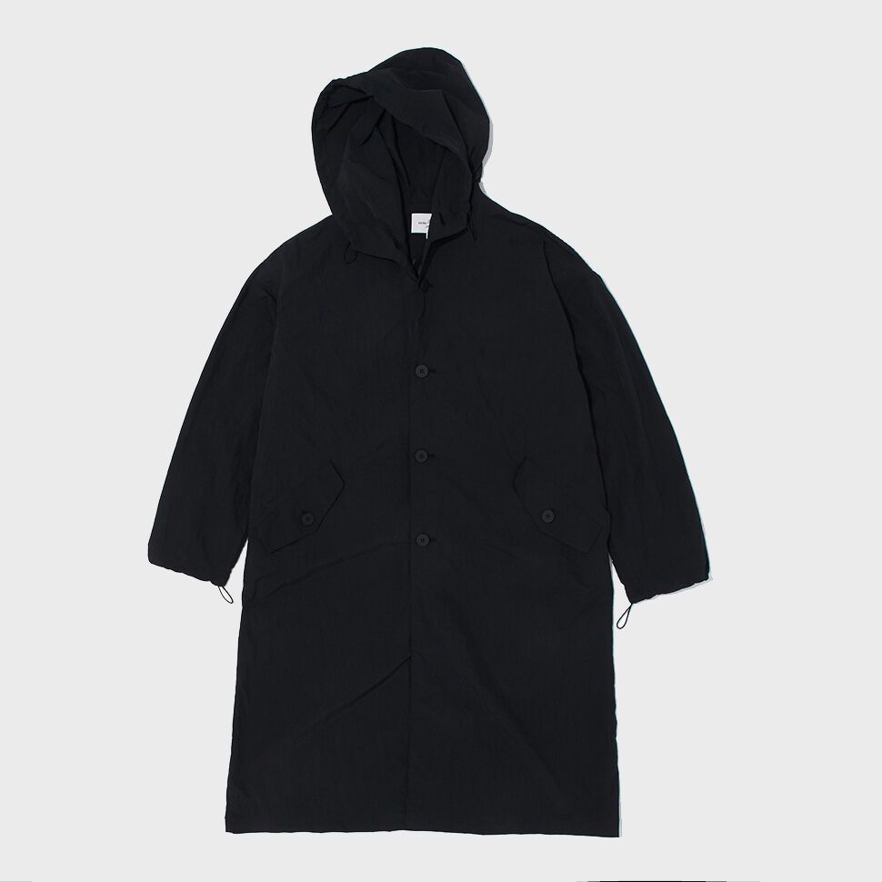 LONG FIELD JACKET_BLACK - 감도 깊은 취향 셀렉트샵 29CM