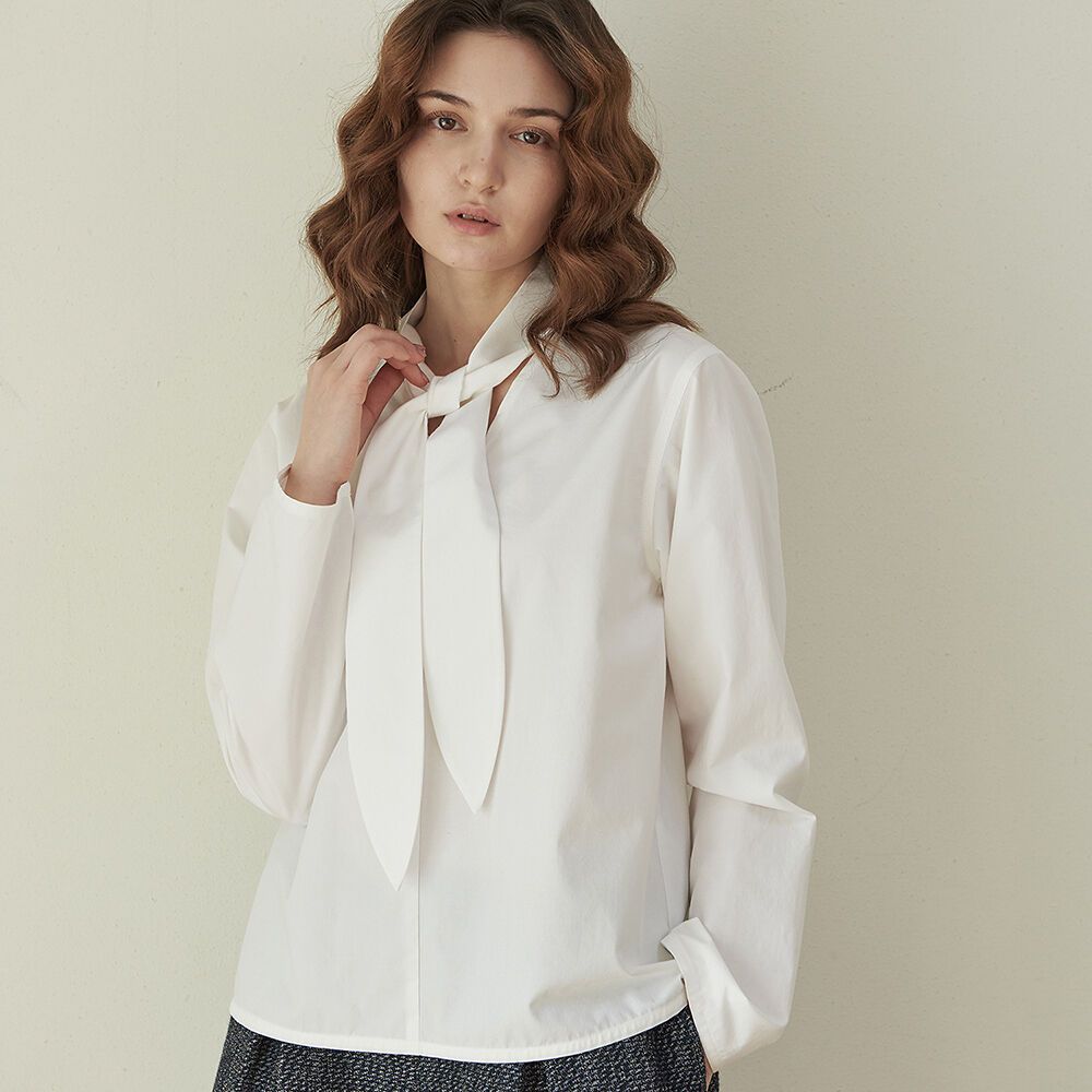 Ribbon Tie Blouse - 감도 깊은 취향 셀렉트샵 29CM