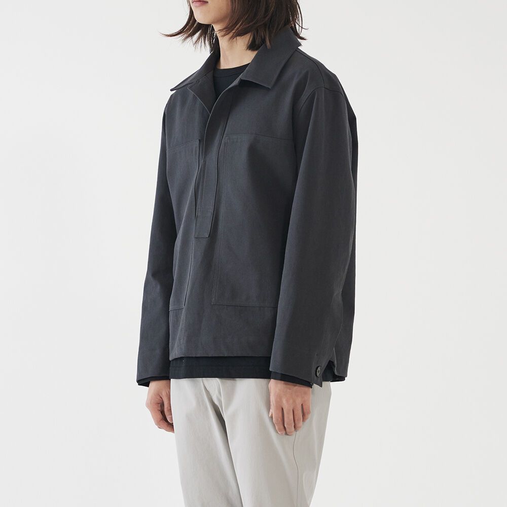 Workwear Cotton Pull-over Jackets _ Charcoal - 감도 깊은 취향 셀렉트샵 29CM