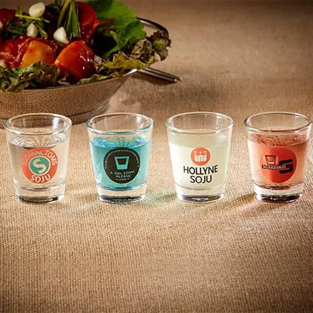 패러디 커플 소주잔B 4p - 감도 깊은 취향 셀렉트샵 29CM