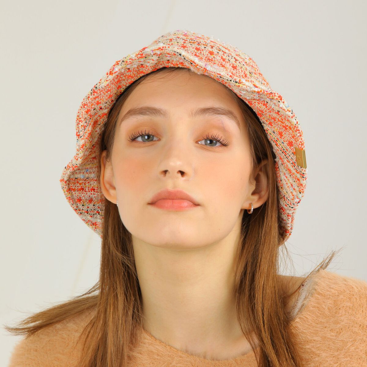 19FW 쉬머 스트라이프 트위드 버킷햇 머메이드 2COLORS - 감도 깊은 취향 셀렉트샵 29CM