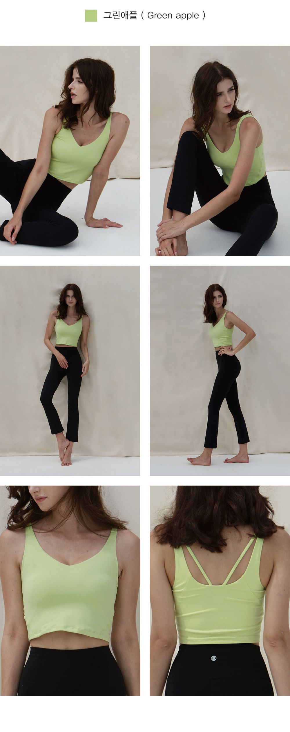 여성 요가복 DEVI-TS0028-네이비 필라테스 브라탑 크롭브라 - 감도 깊은 취향 셀렉트샵 29CM