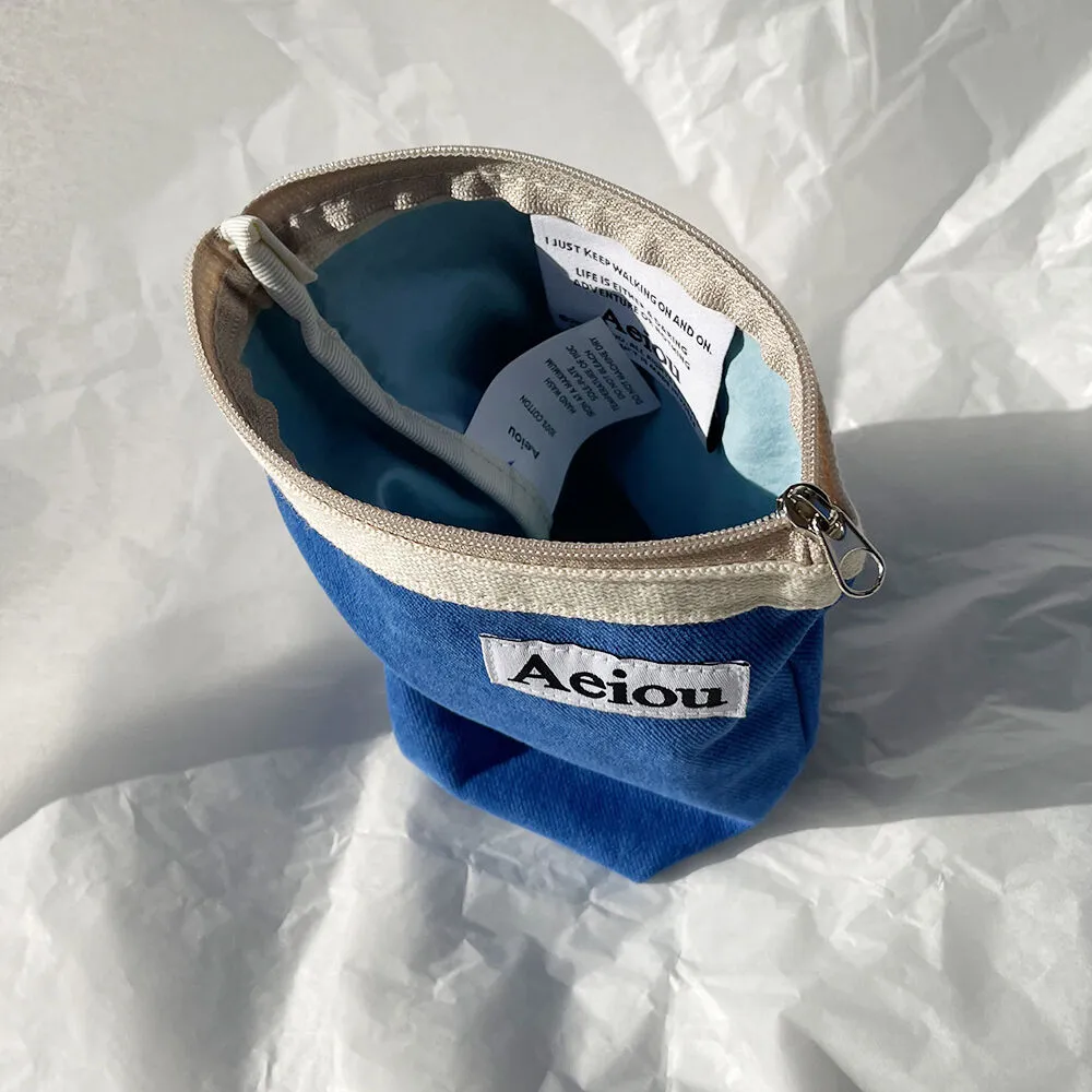 Aeiou Basic Pouch (M size) Pado Blue - 감도 깊은 취향 셀렉트샵 29CM