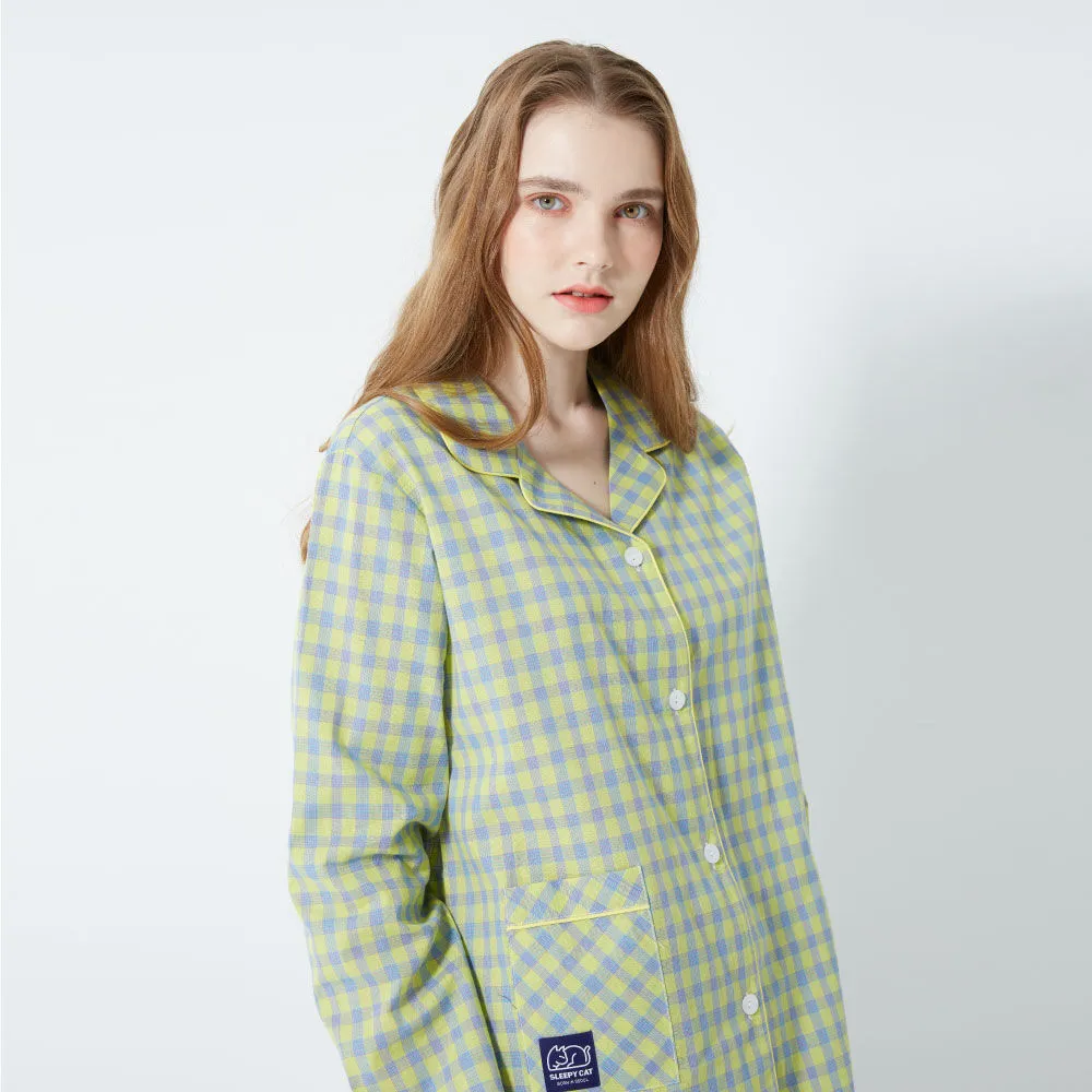 트윙클 체크 순면 파자마 [여성] 2C - 감도 깊은 취향 셀렉트샵 29CM