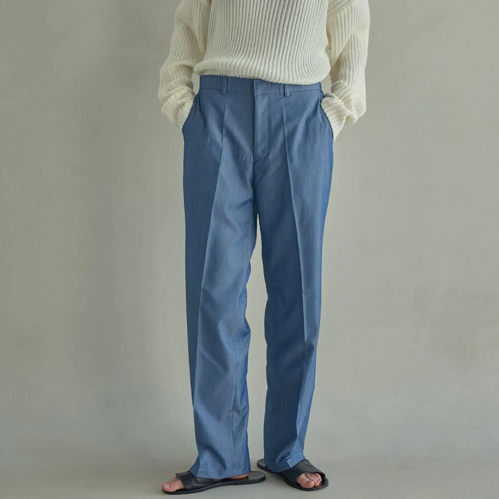 UNISEX DENIM LIGHT LONG SLACKS_LIGHT BLUE - 감도 깊은 취향 셀렉트샵 29CM