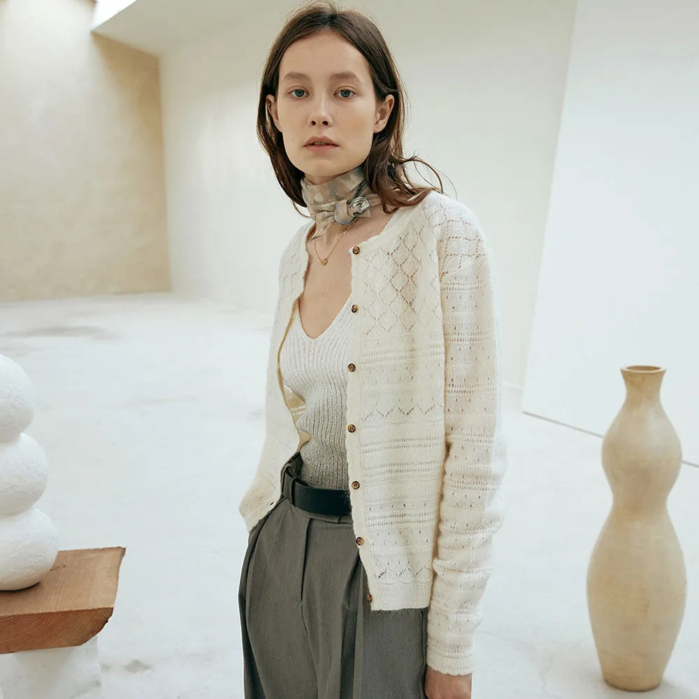 Miss Alice angora cardigan - 감도 깊은 취향 셀렉트샵 29CM